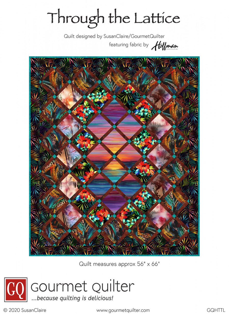 Through the Lattice Patterns – Quilting Books Patterns and Notions