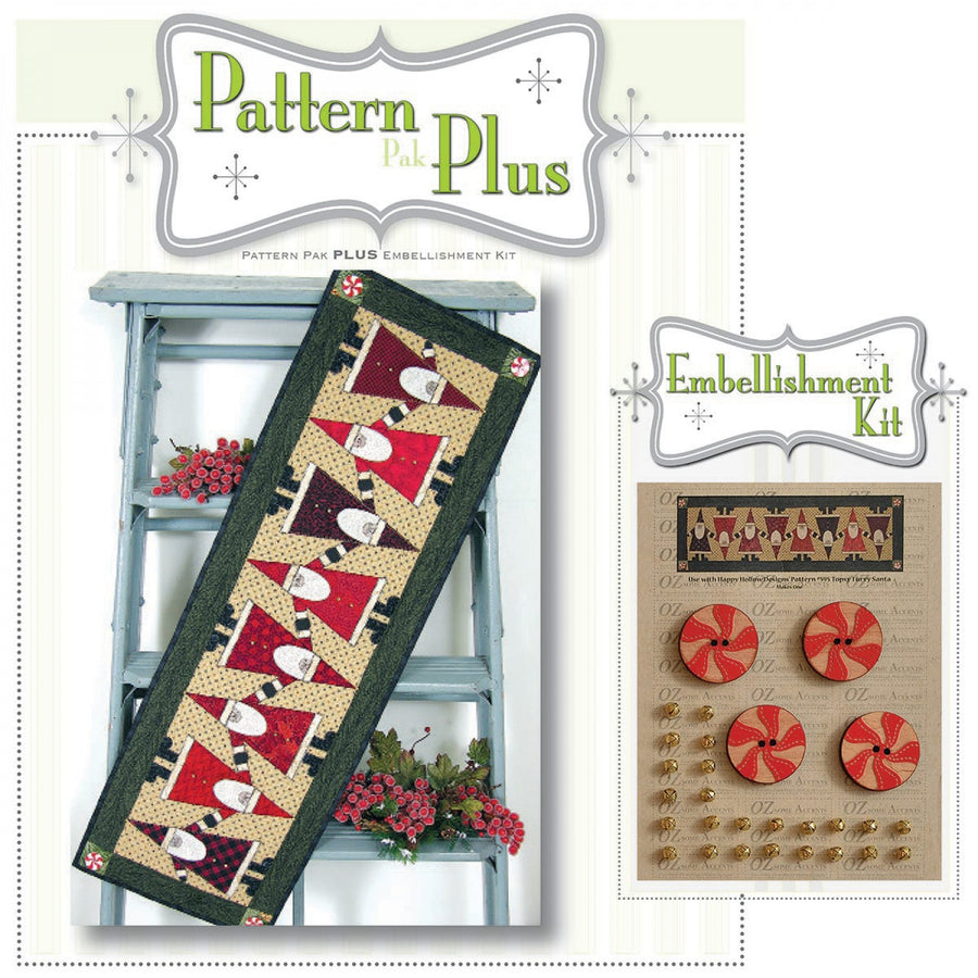 Topsy Turvey Santa Pattern Pak Plus Quilting Patterns – Quilting Books ...