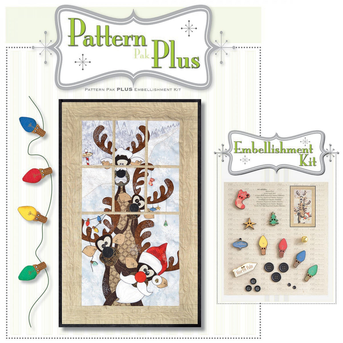 Reindeer Games Pattern Pak Plus Quilting Patterns – Quilting Books ...