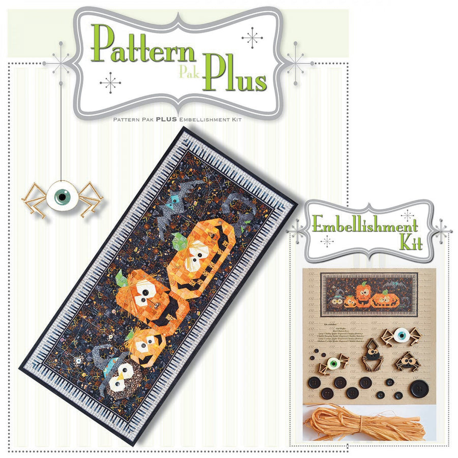 Hocus Pocus Pumpkins Pattern Pak Plus Quilting Patterns – Quilting ...