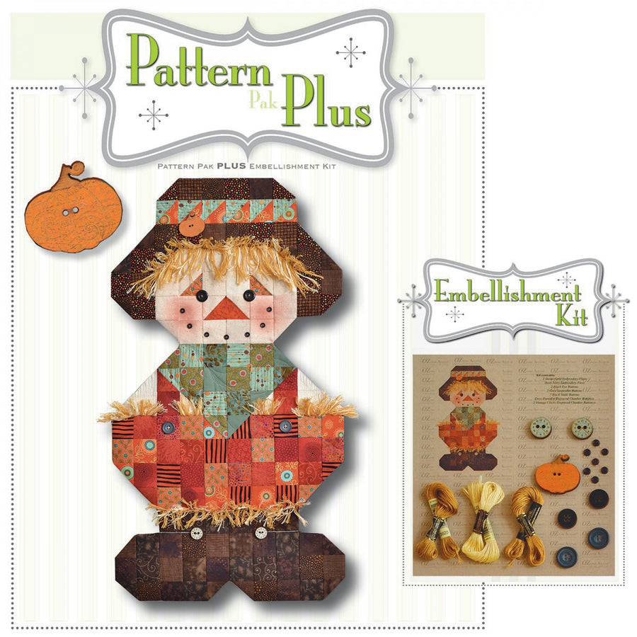 Roly Poly Scarecrow Pattern Pak Plus Quilting Patterns – Quilting Books ...