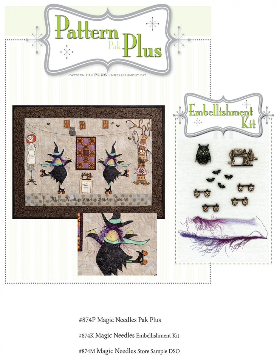 Magic Needles Pattern Pak Plus Pattern – Quilting Books Patterns and ...