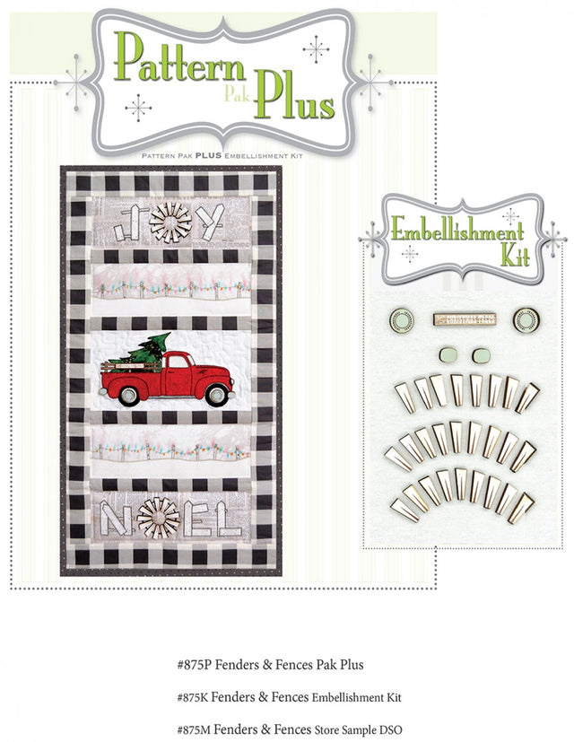 Fenders & Fences Pattern Pak Plus Pattern – Quilting Books Patterns and ...