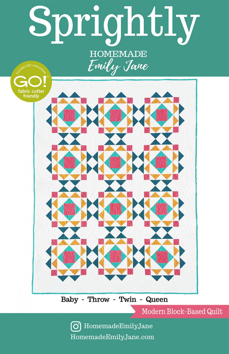 Sprightly Quilt Pattern Quilt Patterns – Quilting Books Patterns and ...
