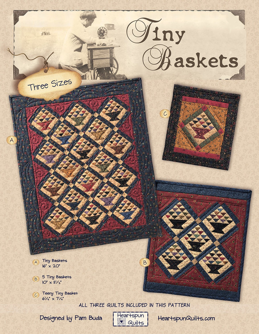 Tiny Basket Quilts Patterns – Quilting Books Patterns and Notions