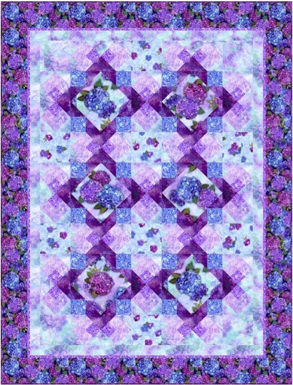 Hydrangea Blooms Downloadable Pattern – Quilting Books Patterns and Notions