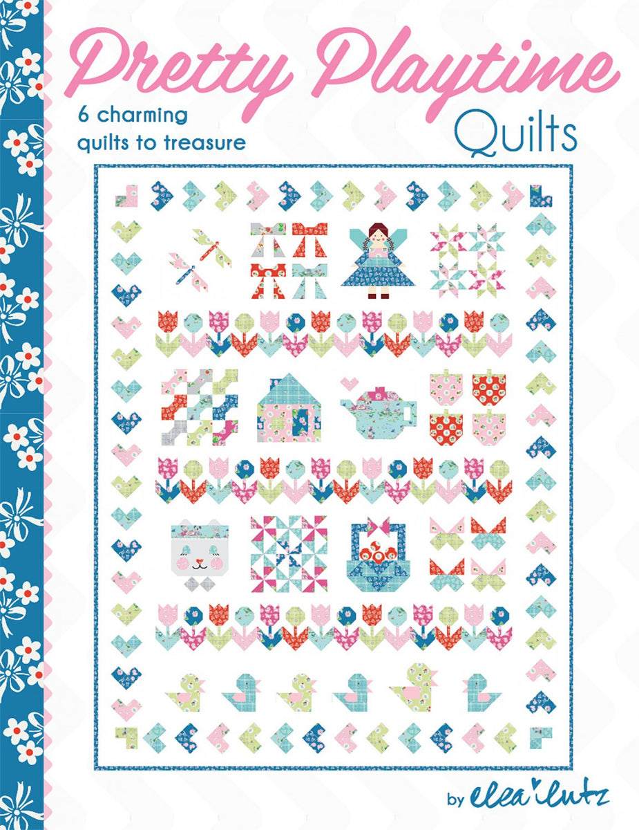 Pretty Playtime Quilts Pattern – Quilting Books Patterns and Notions