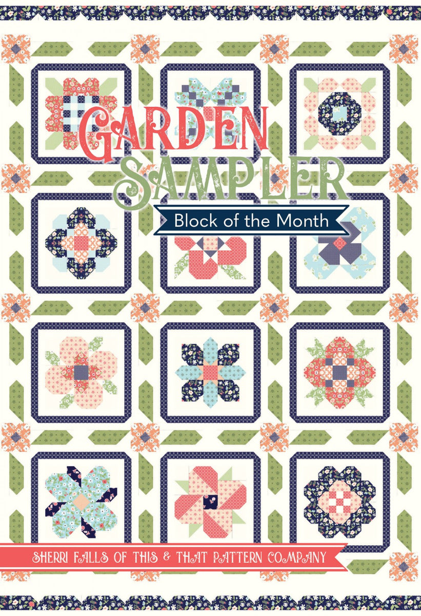 Garden Sampler Book Quilters Pattern – Quilting Books Patterns and Notions