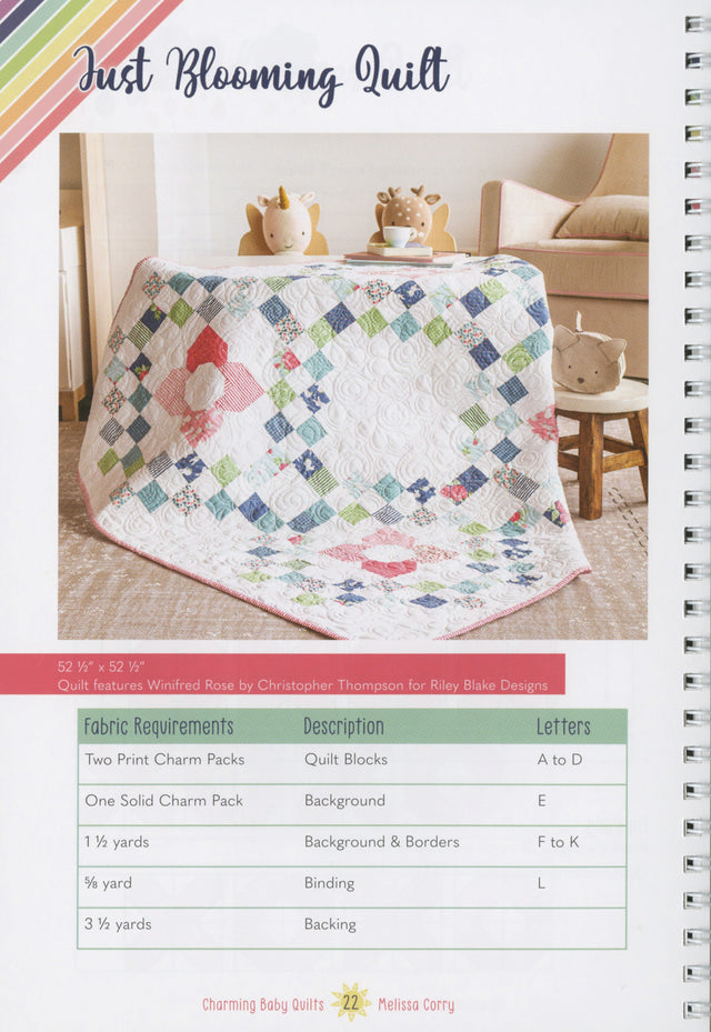 Charming Baby Quilts Book Pattern – Quilting Books Patterns and Notions