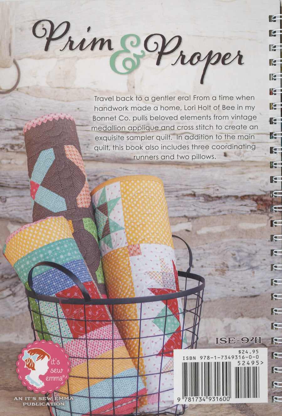 Prim & Proper Book Patterns – Quilting Books Patterns and Notions