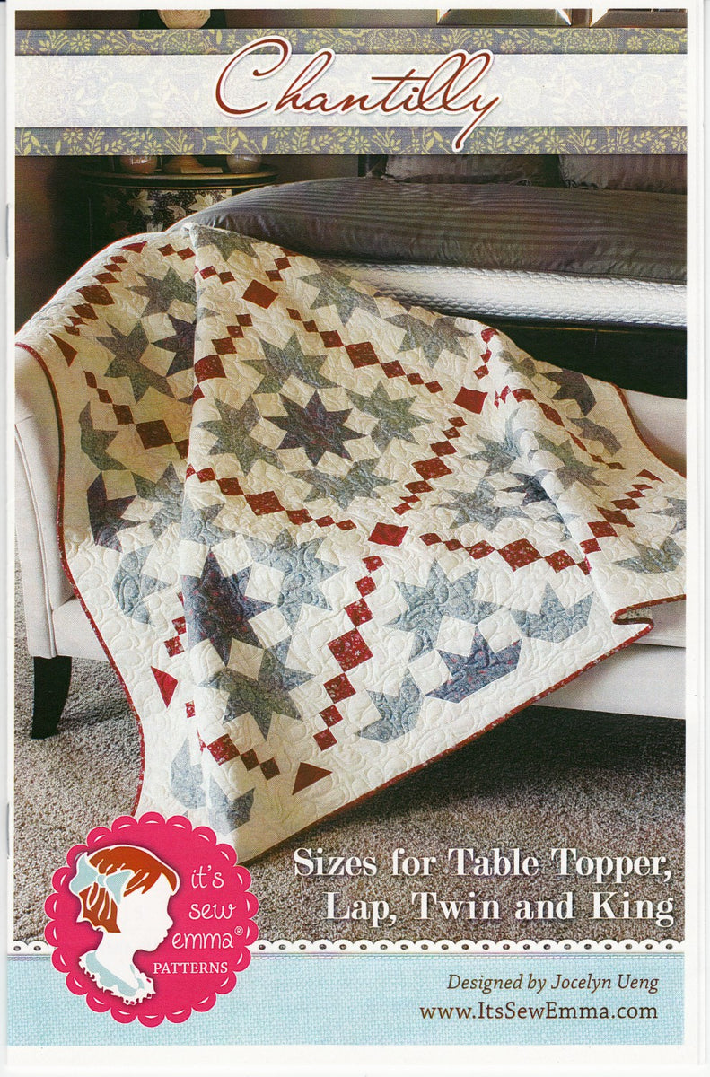 Chantilly QBPN Patterns – Quilting Books Patterns and Notions