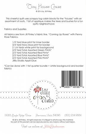 Tiny House Craze QBPN Pattern – Quilting Books Patterns and Notions