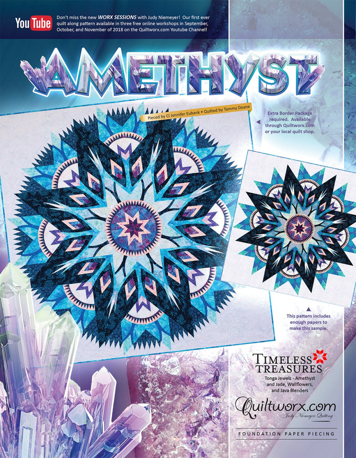 Amethyst Quilters Pattern – Quilting Books Patterns and Notions