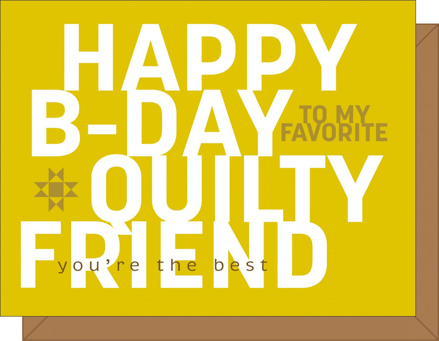 Happy B-Day Gift Card Patterns – Quilting Books Patterns and Notions