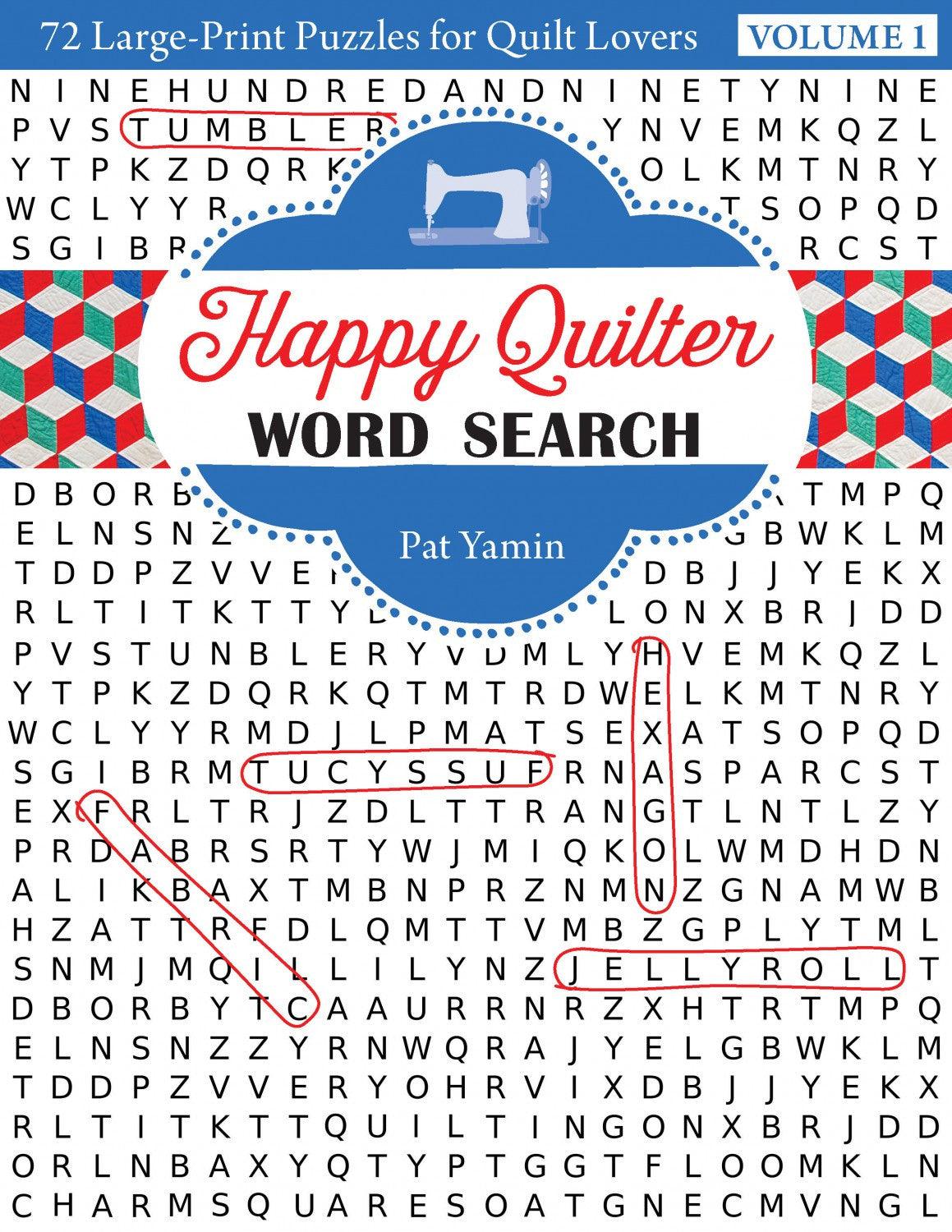 Happy Quilter Word Search Pattern – Quilting Books Patterns and Notions