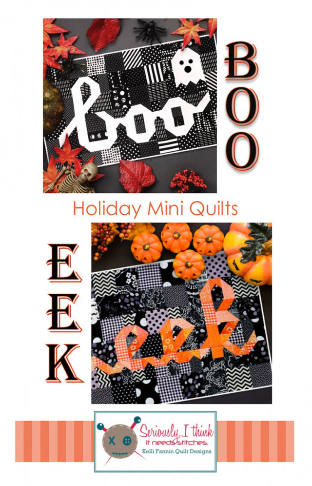 Boo Eek Mini Quilt Series Quilting Patterns – Quilting Books Patterns ...