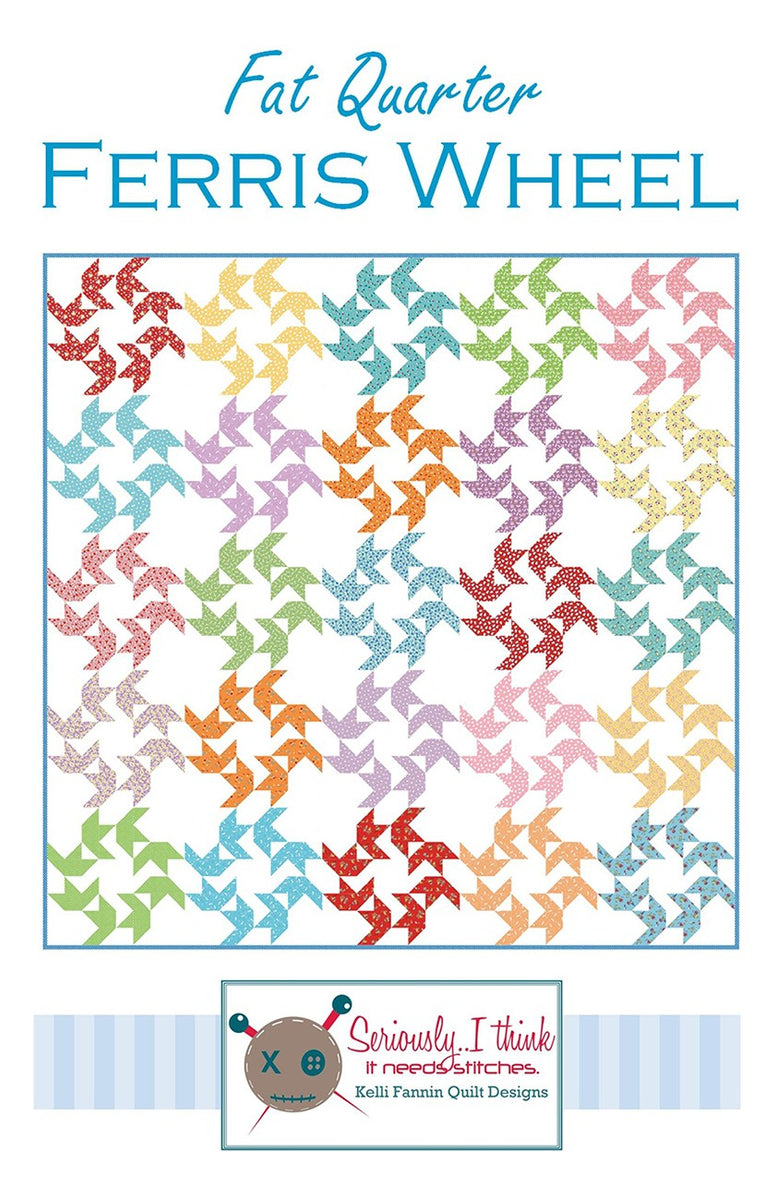 FQ Ferris Wheel Quilt Pattern – Quilting Books Patterns and Notions