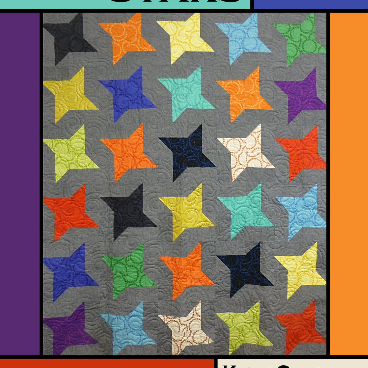 Ninja Stars Downloadable Pattern – Quilting Books Patterns and Notions