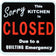 Sorry Kitchen is Closed Magnet 5-1/4in Quilters Pattern – Quilting ...