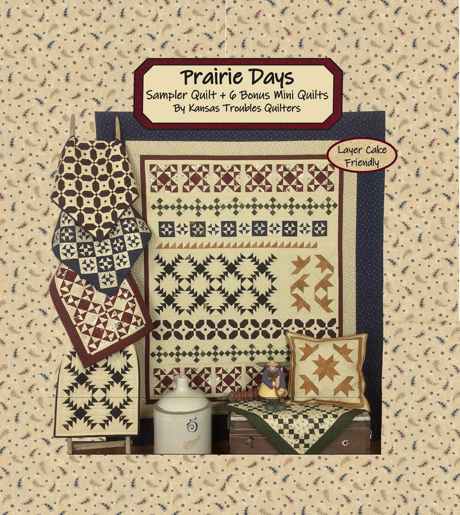 Prairie Days Sampler Quilt Patterns – Quilting Books Patterns and Notions
