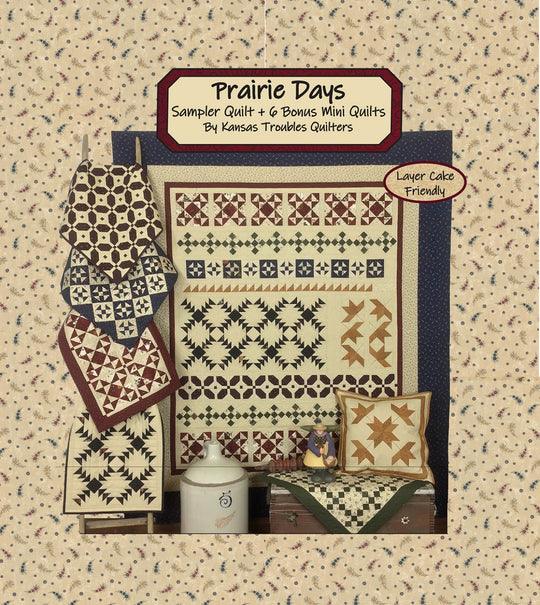 Prairie Days Sampler Quilt Patterns – Quilting Books Patterns and Notions