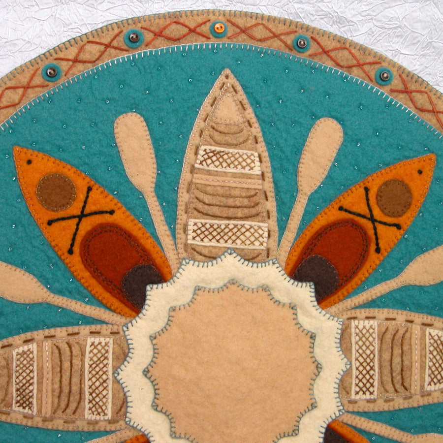 Kayaks and Canoes Table Topper Quilt Pattern – Quilting Books Patterns ...