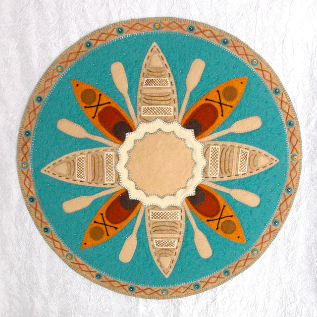 Kayaks and Canoes Table Topper Quilt Pattern – Quilting Books Patterns ...