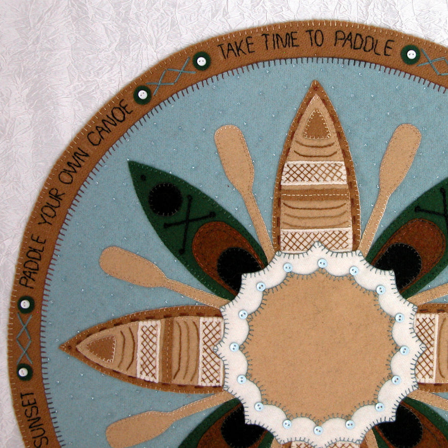 Kayaks and Canoes Table Topper Quilt Pattern – Quilting Books Patterns ...