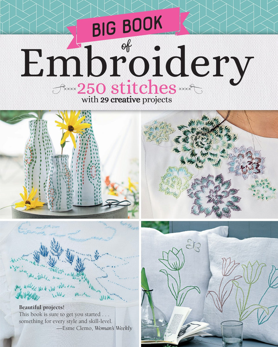 The Big Book of Embroidery Quilting Patterns – Quilting Books Patterns ...