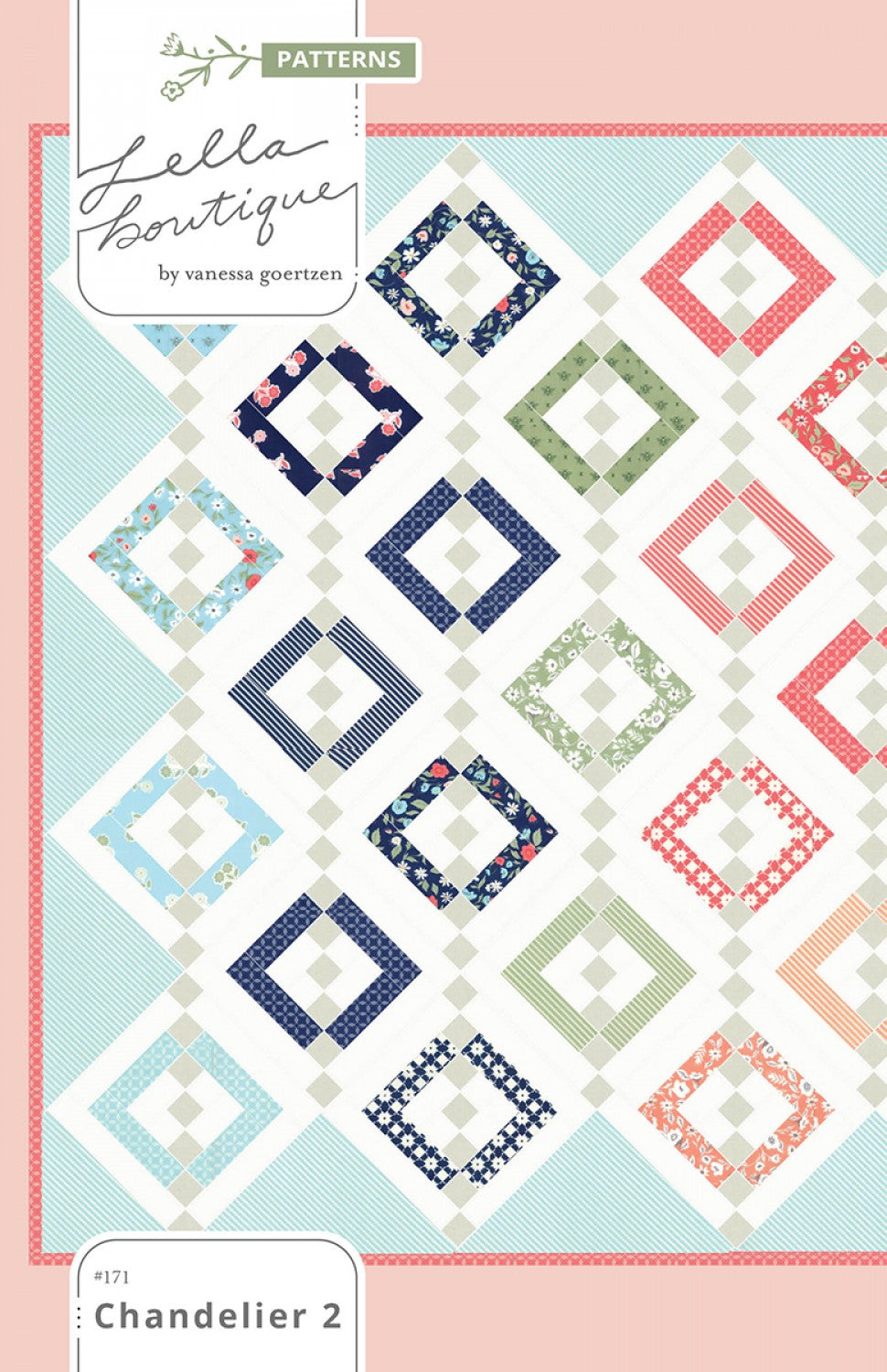 Chandelier 2 Quilters Pattern – Quilting Books Patterns and Notions