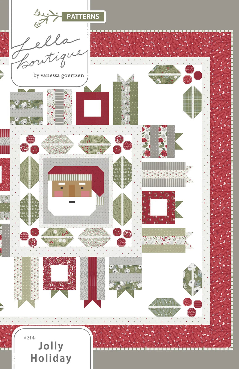 Jolly Holiday Quilt Pattern – Quilting Books Patterns and Notions