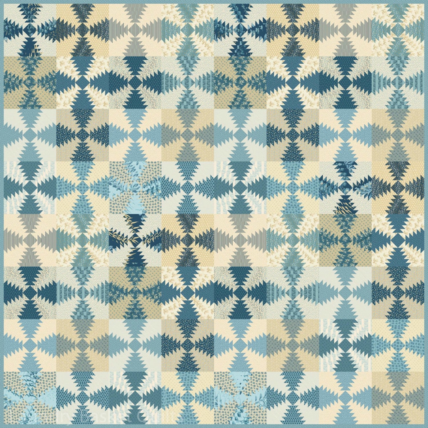 Blue Hawaiian Delight Quilters Pattern – Quilting Books Patterns and ...