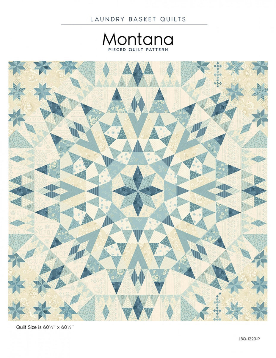 Montana - Bluebird Quilt Pattern – Quilting Books Patterns and Notions