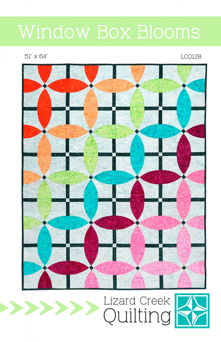 Window Box Bloom Quilt Pattern – Quilting Books Patterns and Notions