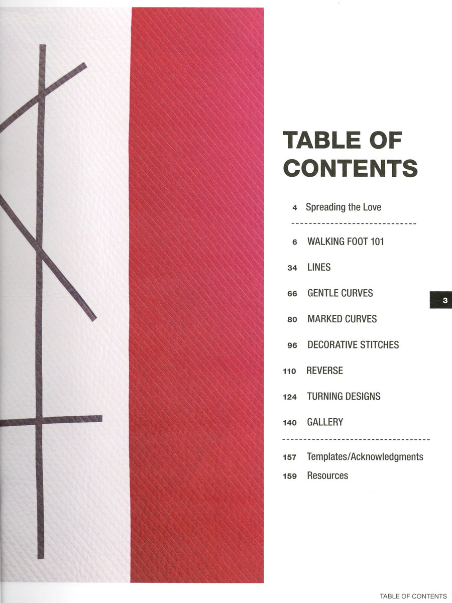 Walk Quilting Pattern – Quilting Books Patterns and Notions