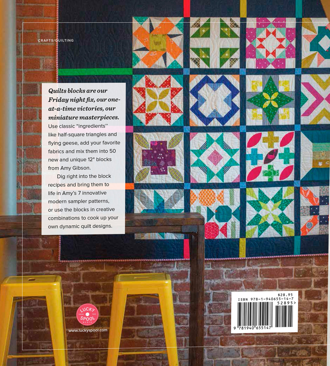 The Quilt Block Cookbook Pattern – Quilting Books Patterns and Notions