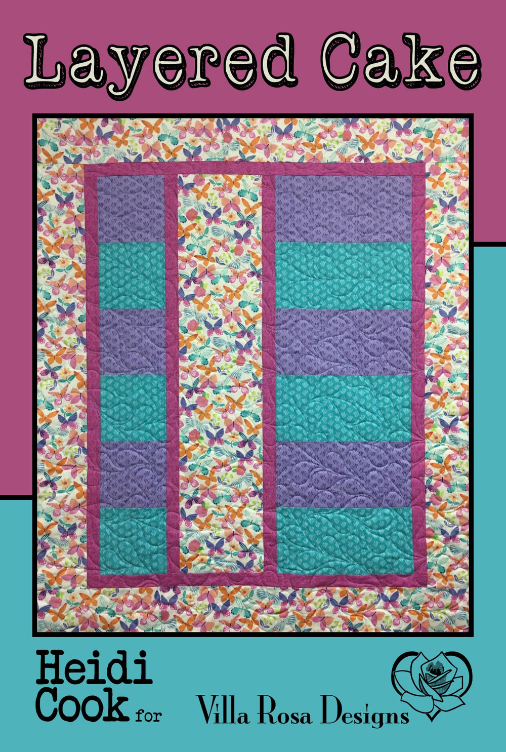 Layered Cake Downloadable Pattern Quilting Books Patterns And Notions