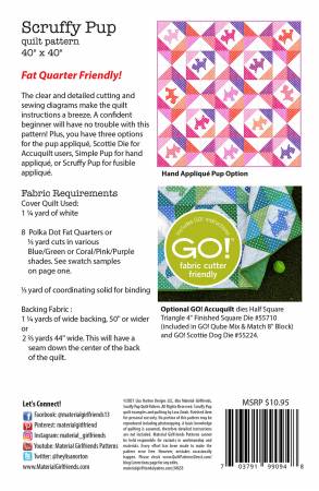 Scruffy Pup Quilt Pattern – Quilting Books Patterns and Notions