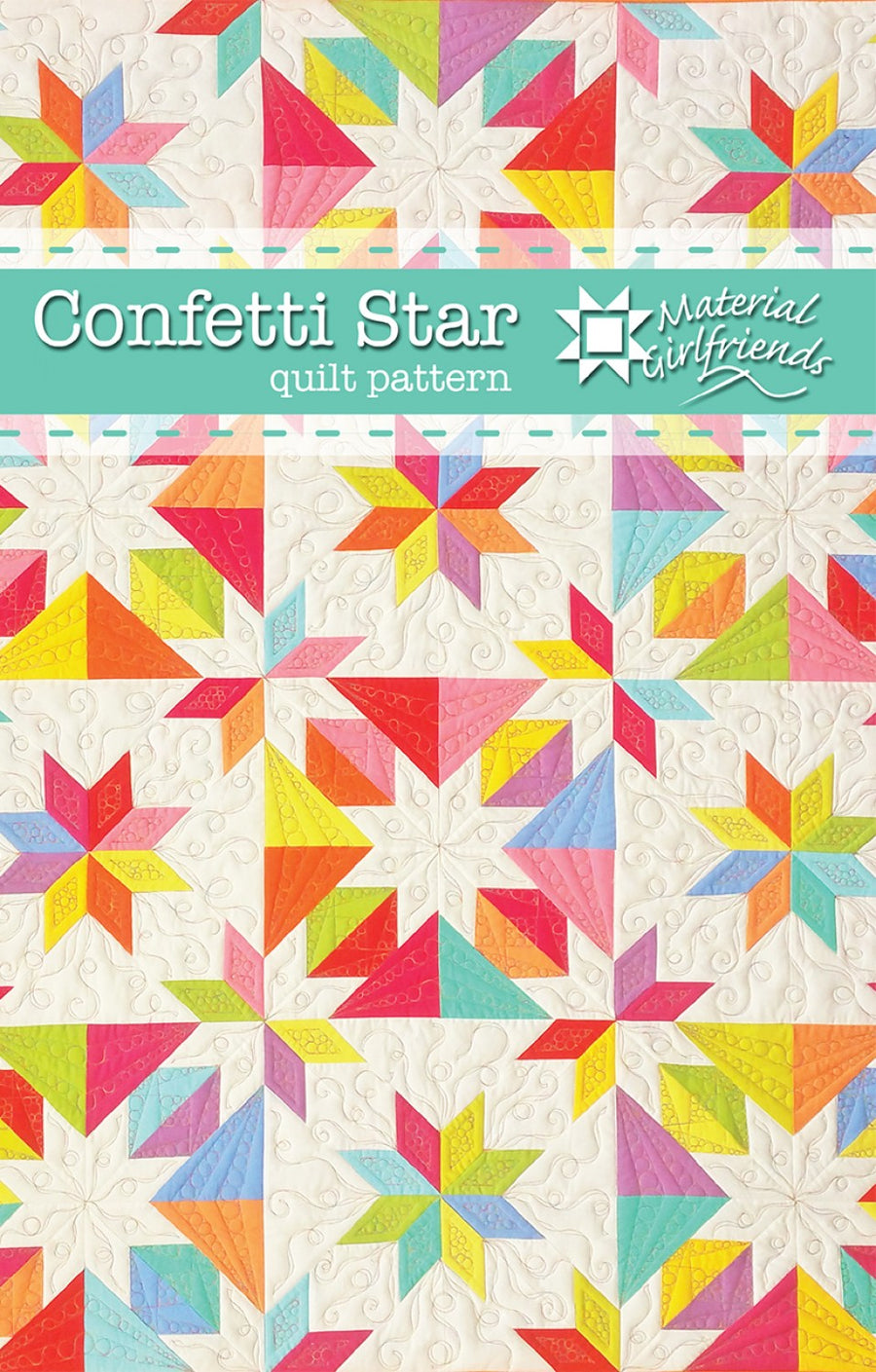 Confetti Star Quilt Pattern Quilting Patterns – Quilting Books Patterns and Notions