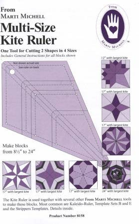 Kite Multi Size Ruler Quilters – Quilting Books Patterns and Notions