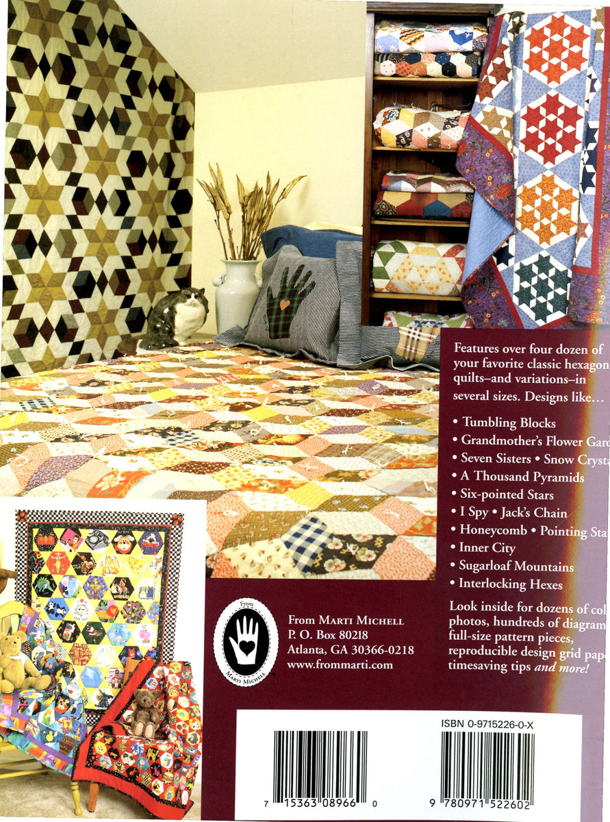 Six Is for Hexagons - Encyclopedia of Patchwork Blocks Volume 6 Pattern ...
