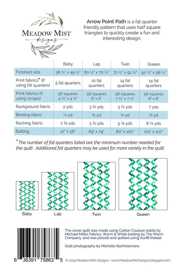 Arrow Point Path Quilt Pattern Quilt Patterns – Quilting Books Patterns ...