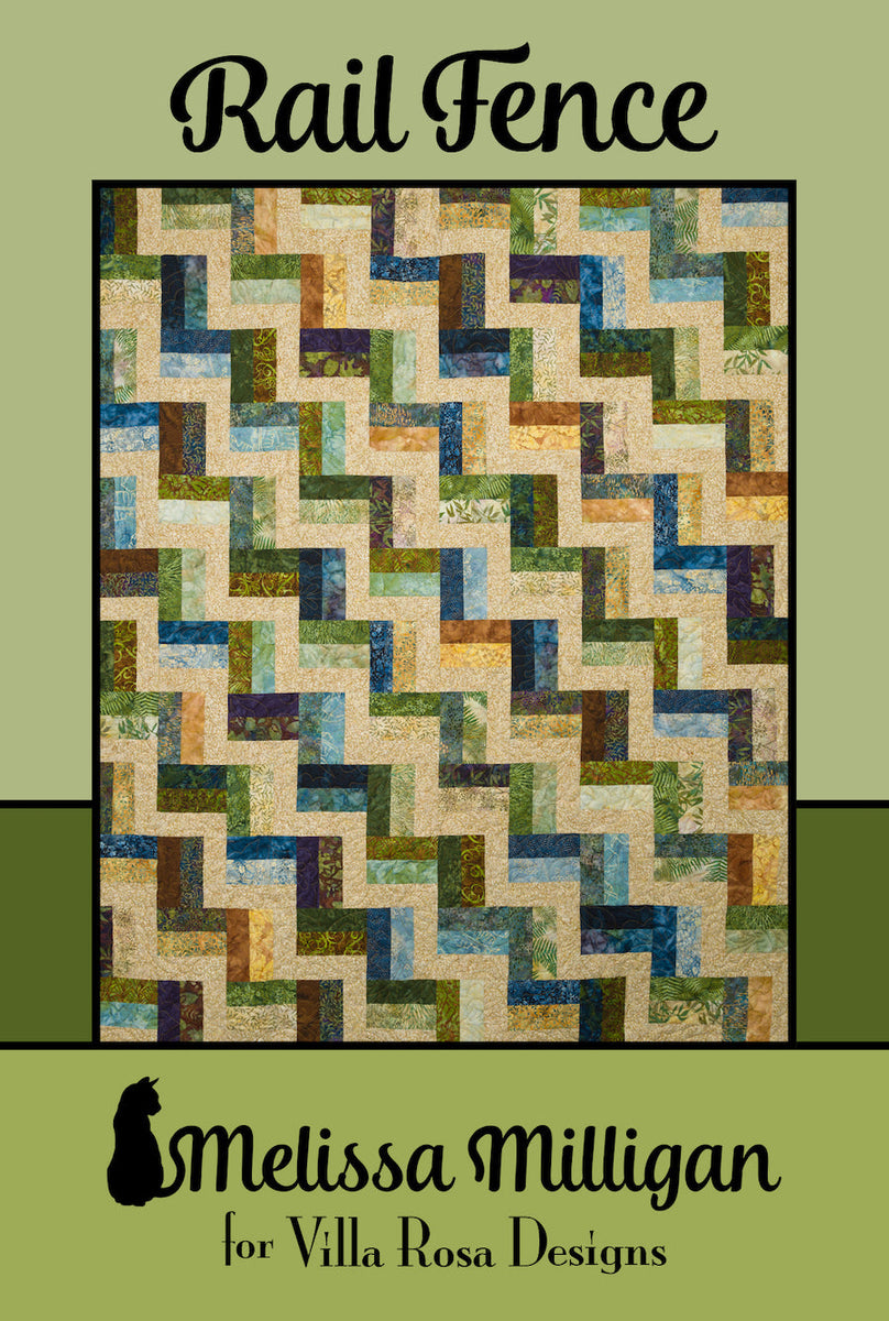 Rail Fence Downloadable Pattern – Quilting Books Patterns and Notions