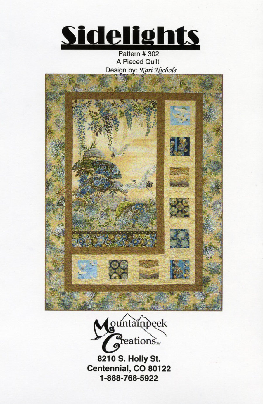Sidelights Pattern – Quilting Books Patterns and Notions