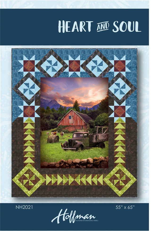 Heart and Soul Pattern – Quilting Books Patterns and Notions