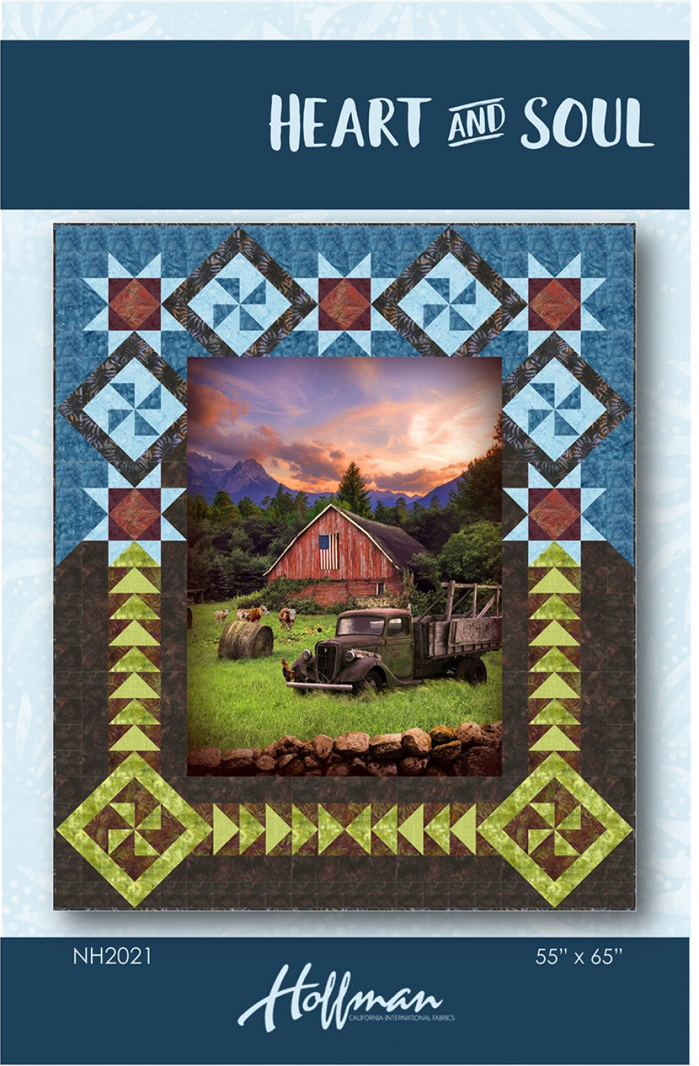 Heart and Soul Pattern – Quilting Books Patterns and Notions