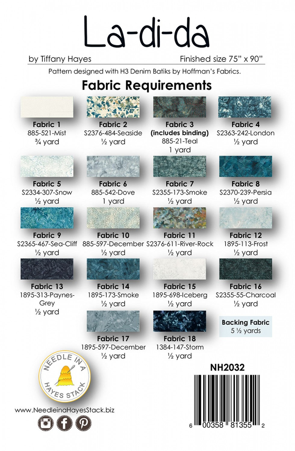 La-di-da Patterns – Quilting Books Patterns and Notions