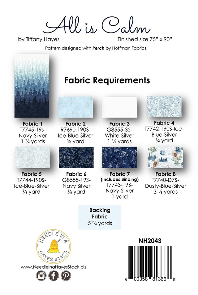 All is Calm Patterns – Quilting Books Patterns and Notions