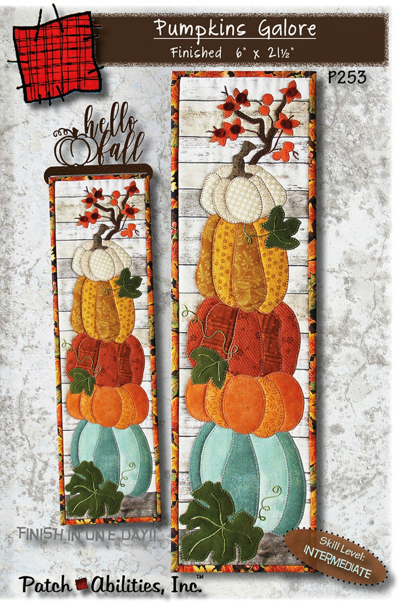 Pumpkins Galore Pattern – Quilting Books Patterns and Notions