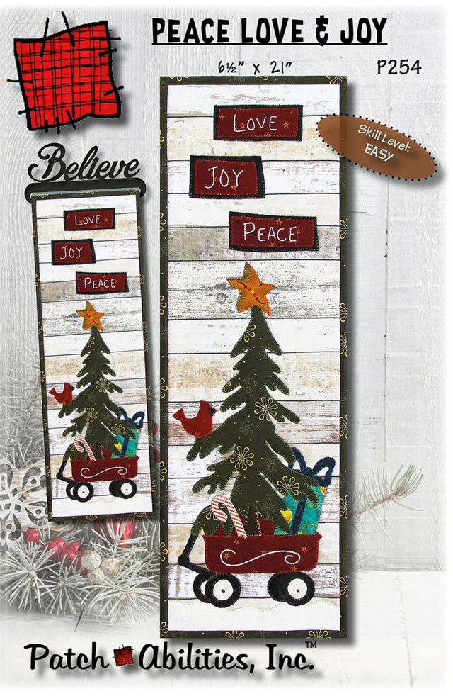 Peace Love and Joy Patterns – Quilting Books Patterns and Notions